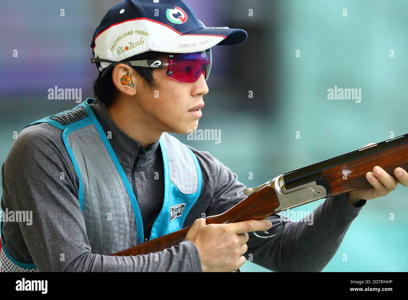 Isehara Shooting Range, Kanagawa, Japan. 24th Oct, 2020. Kazunari ...