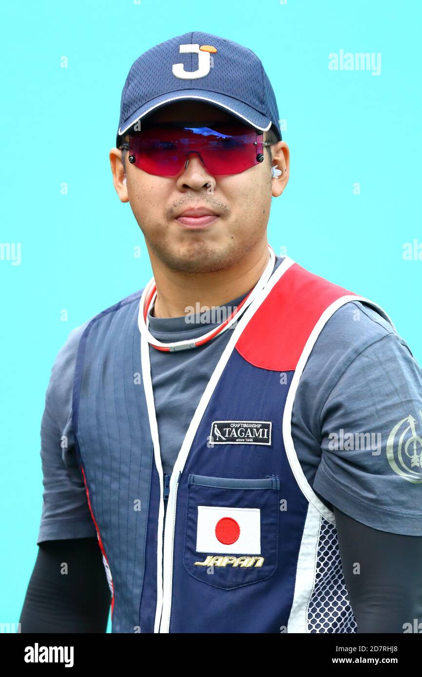 Isehara Shooting Range, Kanagawa, Japan. 24th Oct, 2020. Hiroyuki Ikawa ...