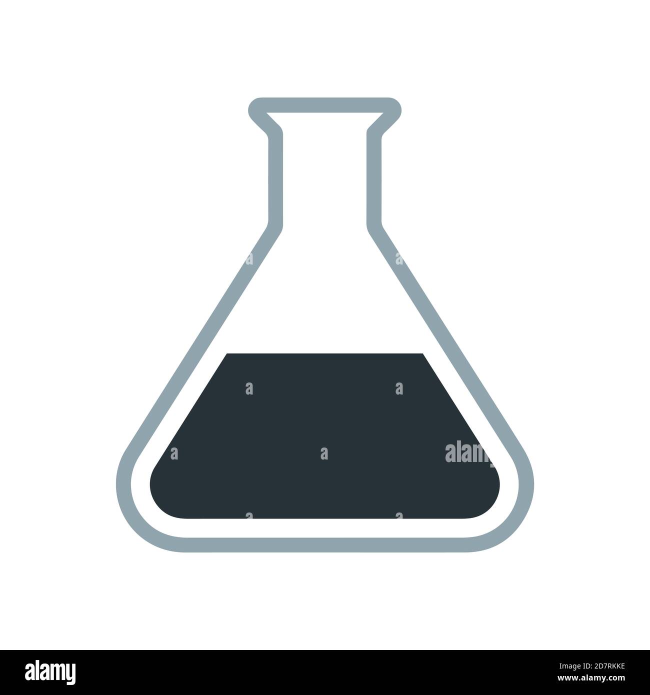 Distillation flask Stock Vector Images - Alamy