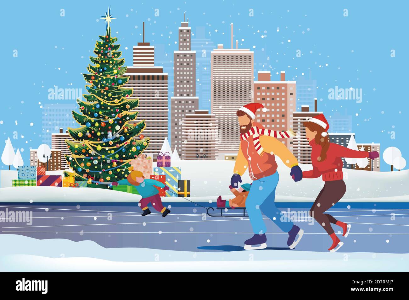 Modern american city hi-res stock photography and images - Alamy