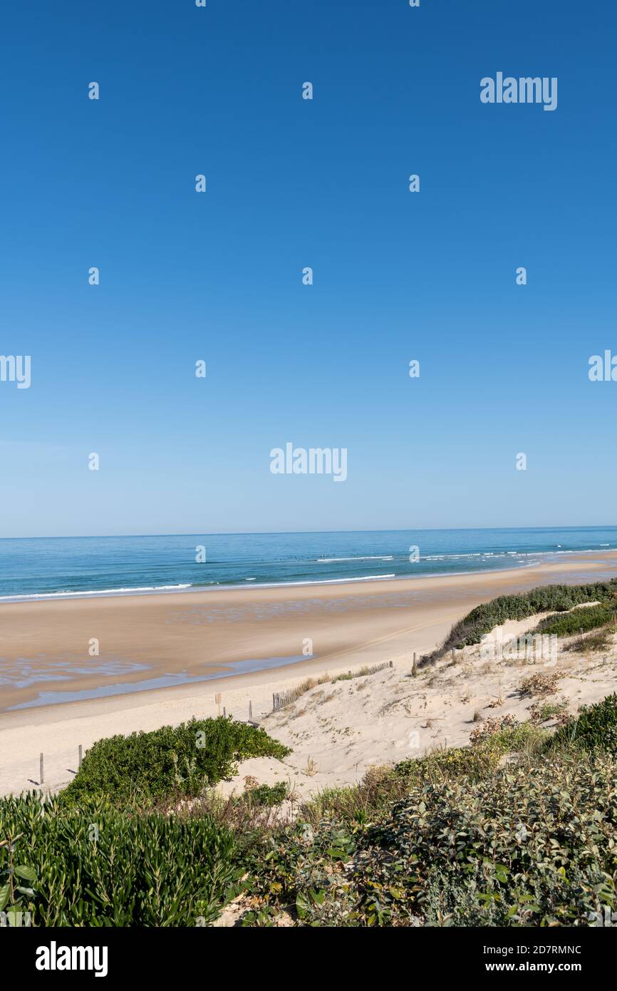 Atlantic coast resort of biscarrosse hi-res stock photography and ...