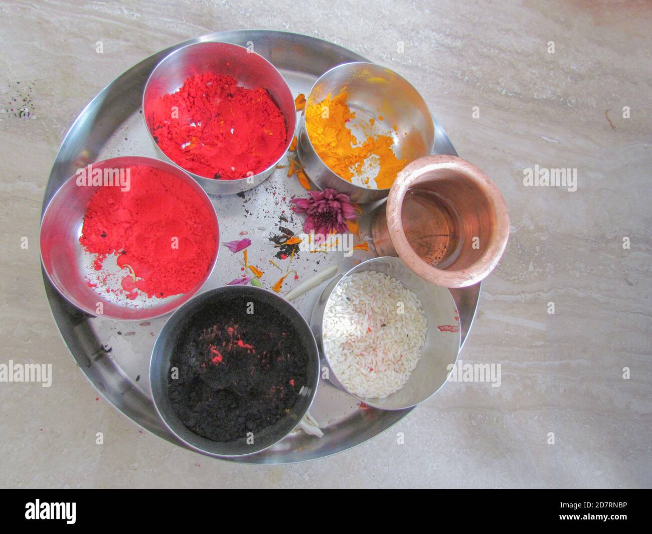 Puja ingredients hi-res stock photography and images - Alamy