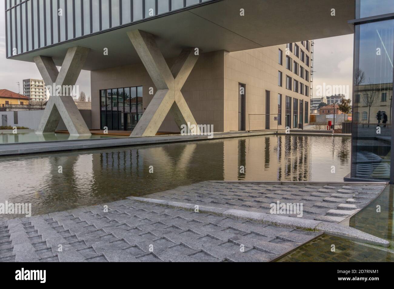 New architecture in Milan, Italy Stock Photo - Alamy