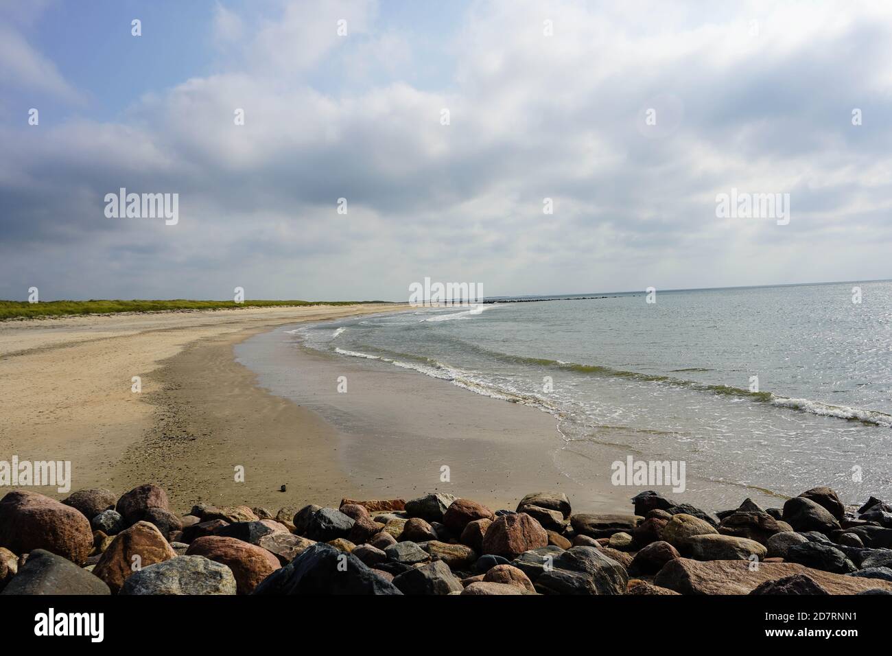 at the beach of Blavand (Traslation: danish for blue water) in Denmark ...
