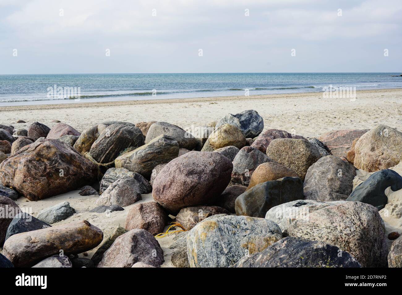 at the beach of Blavand (Traslation: danish for blue water) in Denmark ...