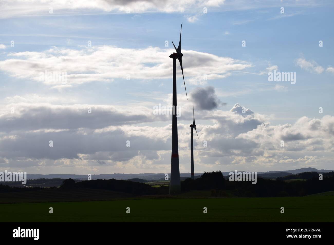 wind power at the roadside Stock Photo - Alamy