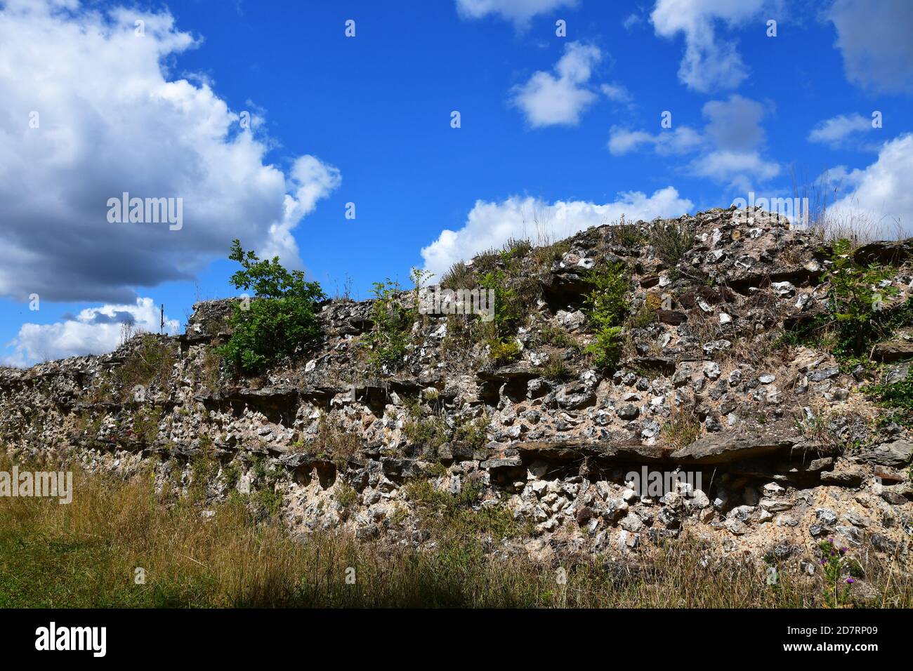 Silchester roman walls hi-res stock photography and images - Alamy