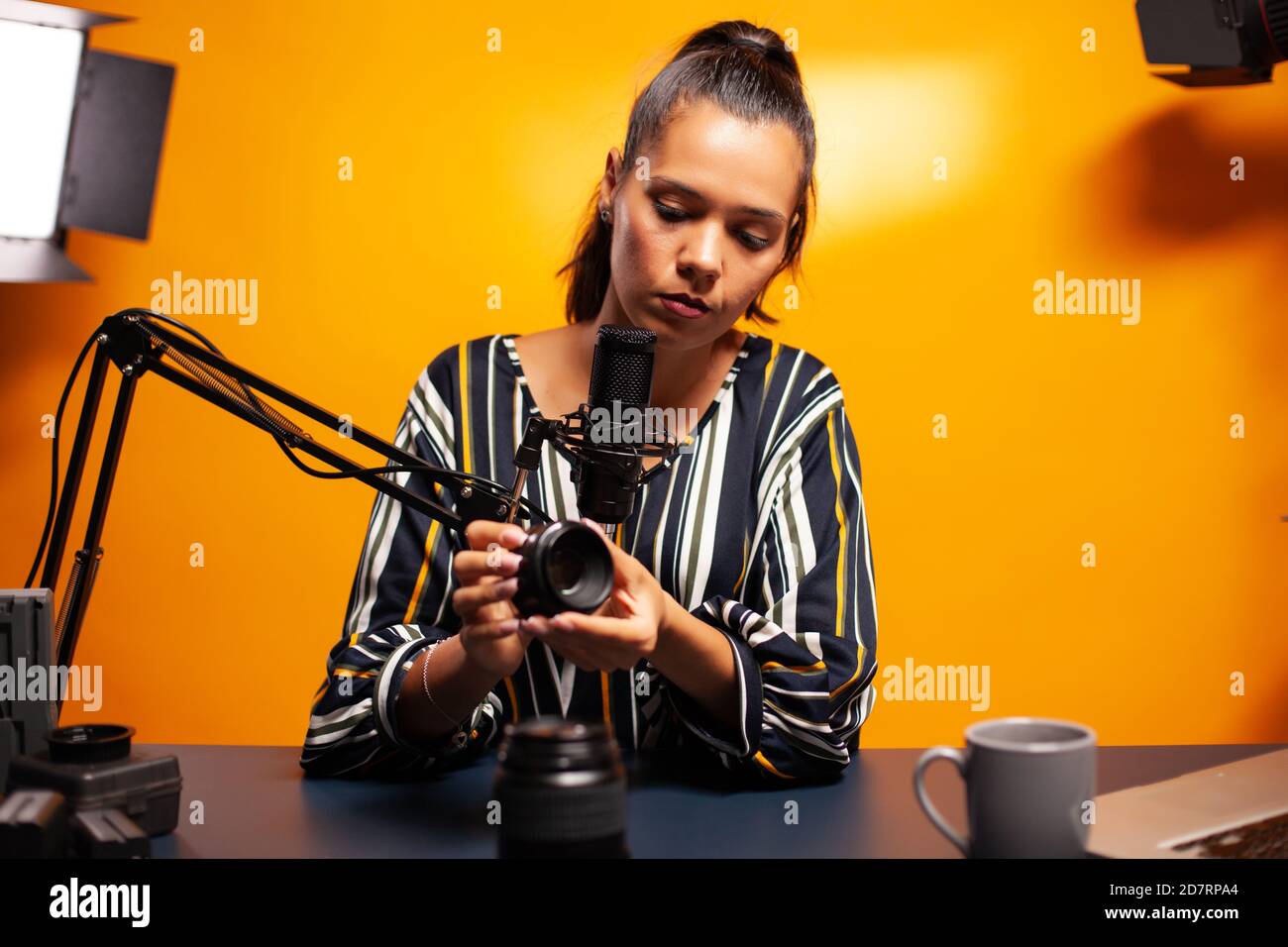 Influencer gear hi-res stock photography and images - Alamy