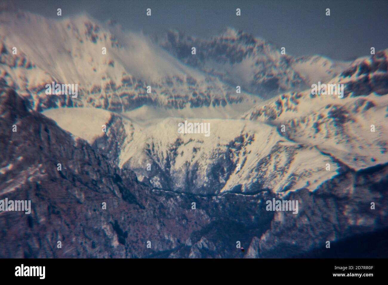 View of the Alps from Milan Stock Photo - Alamy