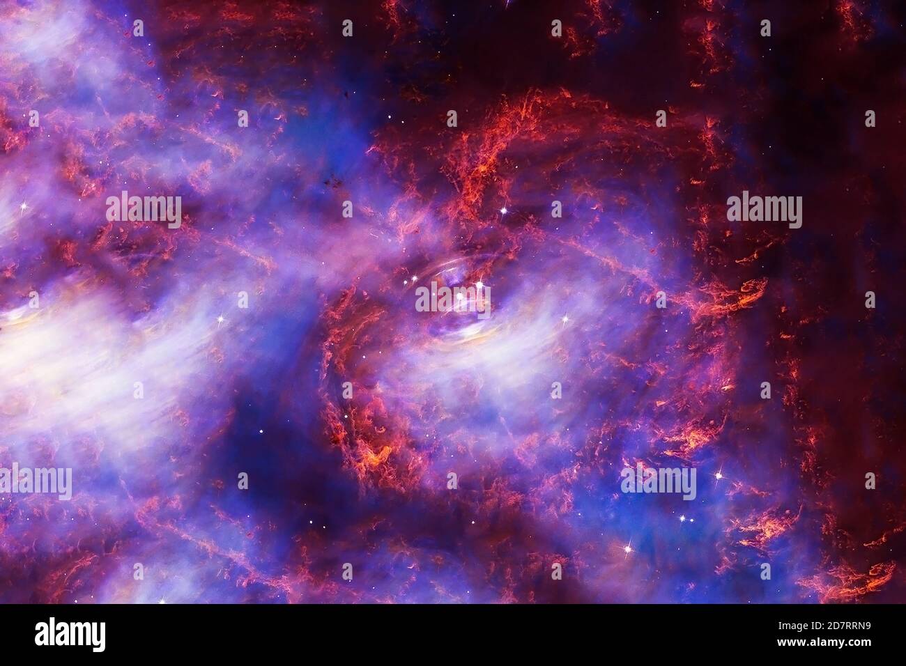 Beautiful blue galaxy in deep space. Elements of this image furnished ...