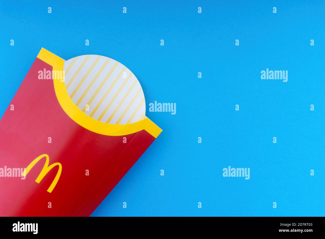 Mcdonalds french fries chips box hi-res stock photography and images ...