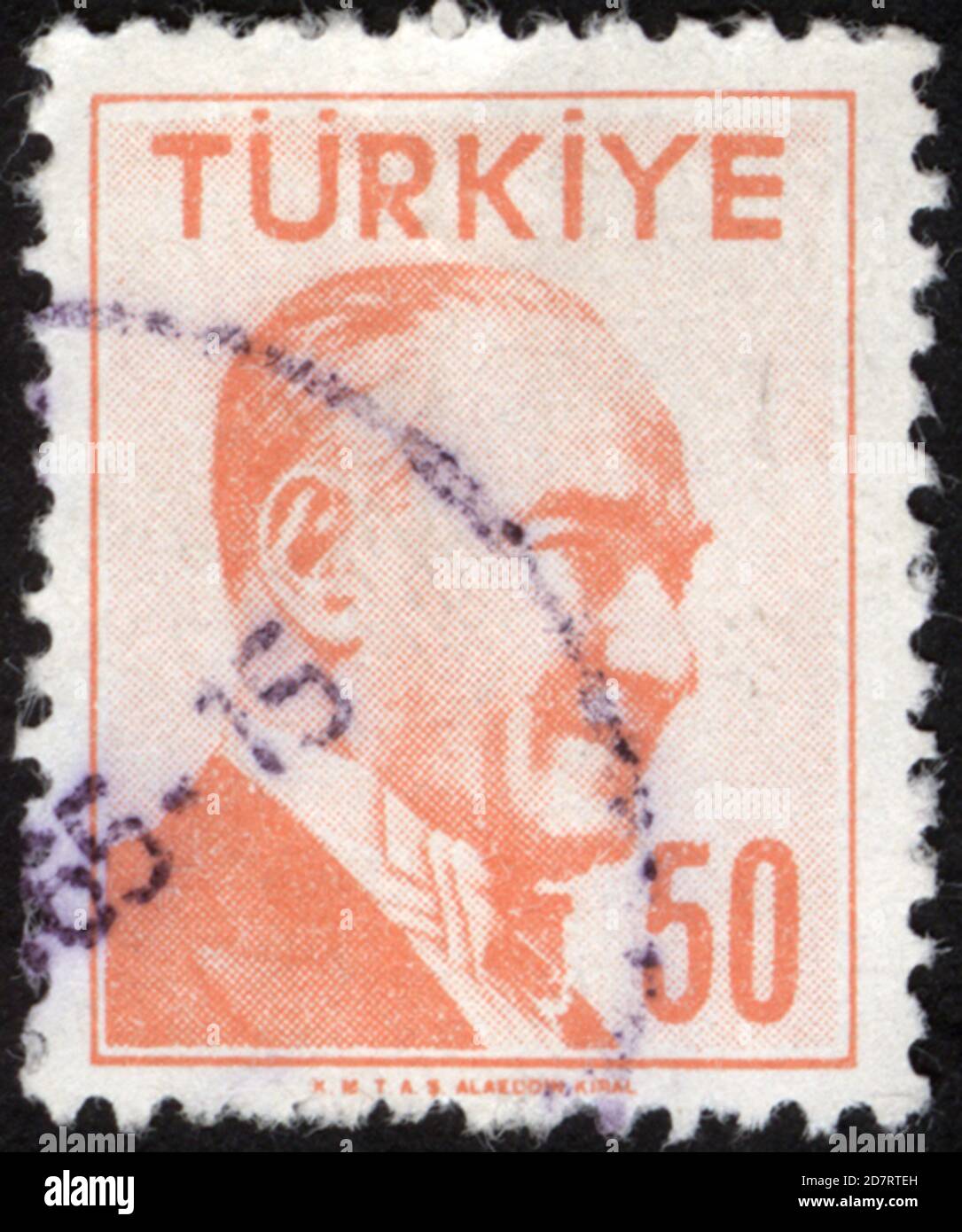 Republic of Turkey. Republic of Turkey postage stamp. Republic of ...