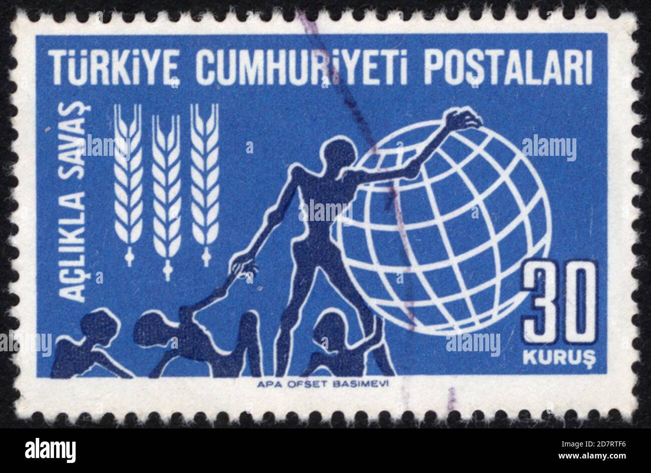 Republic of Turkey. Republic of Turkey postage stamp. Republic of ...