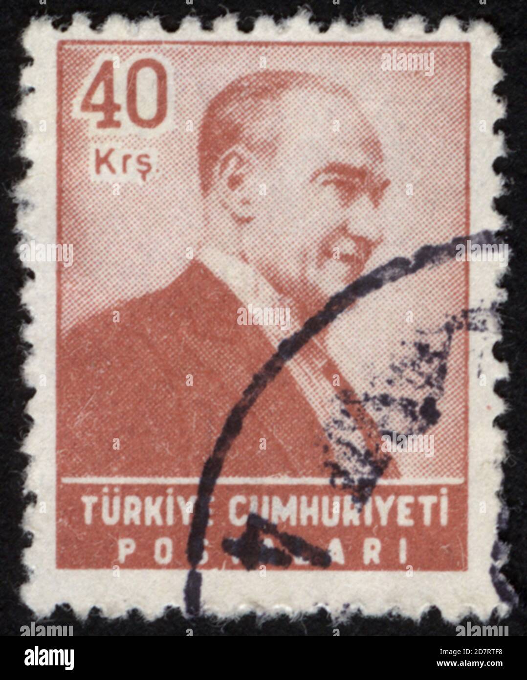 Republic of Turkey. Republic of Turkey postage stamp. Republic of ...
