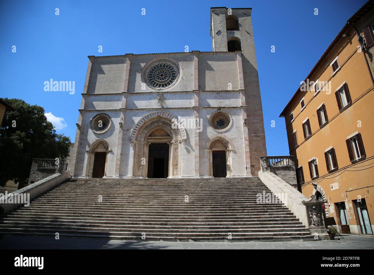 The Todi Cathedral, in Italy Stock Photo - Alamy