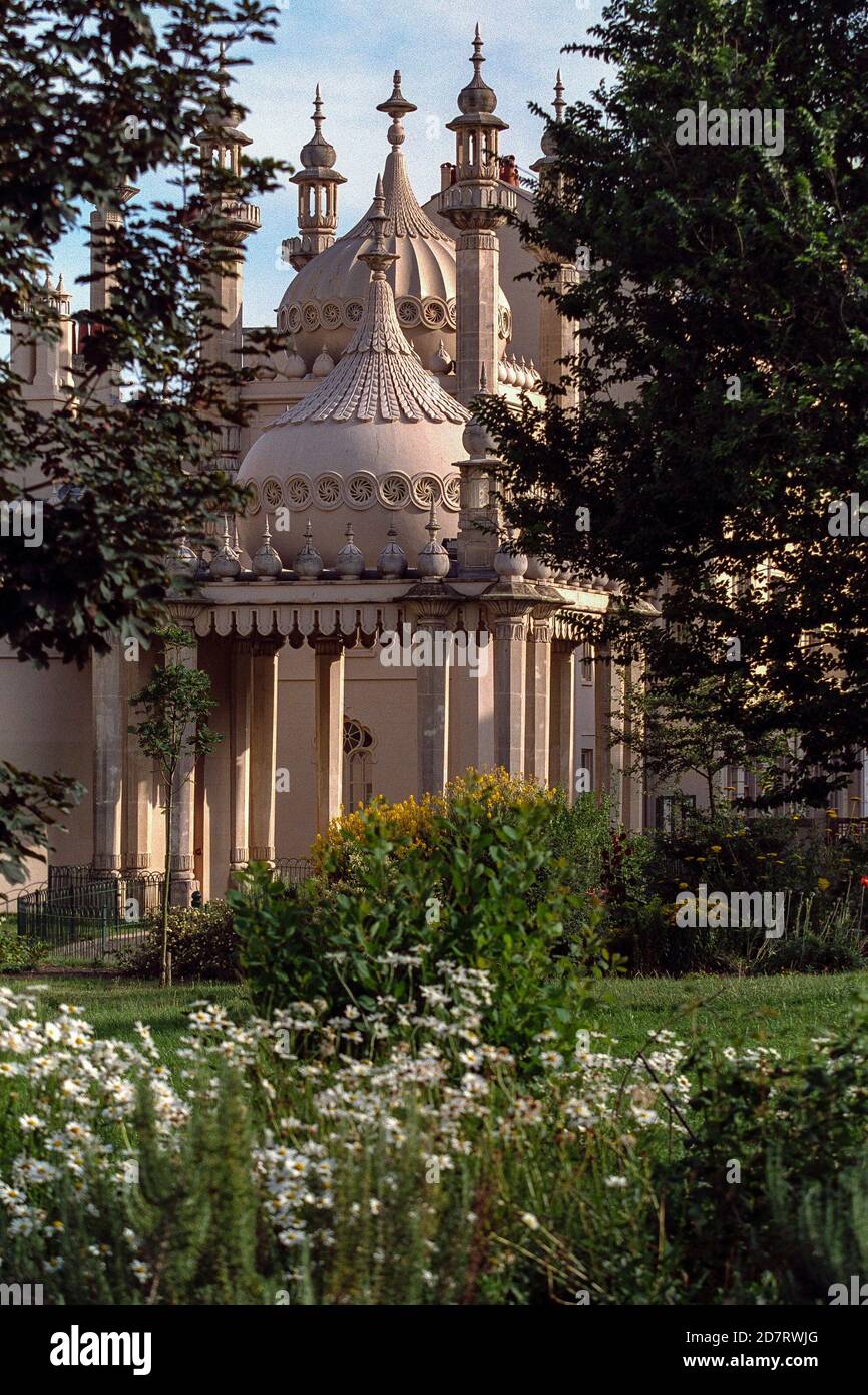 The Royal Pavilion is an exotic palace in the centre of Brighton with a ...