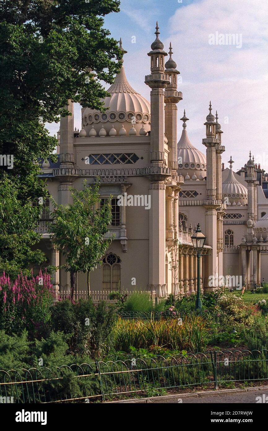 The Royal Pavilion is an exotic palace in the centre of Brighton with a ...