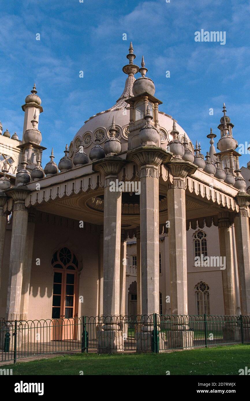 The Royal Pavilion is an exotic palace in the centre of Brighton with a ...