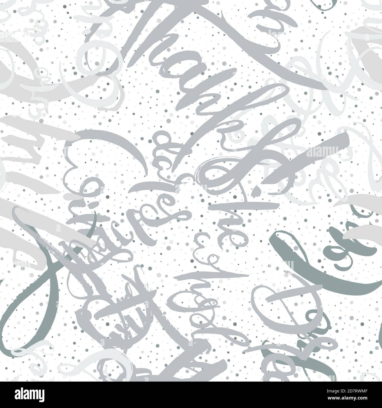 Graffiti background seamless pattern. Hand style tagging. Vandal vector ...