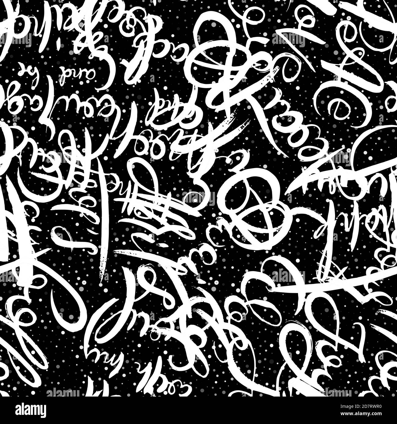 Graffiti on asphalt Stock Vector Images - Alamy