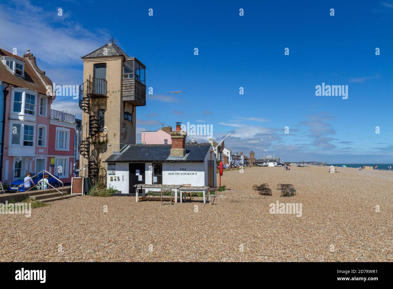 The South Lookout on Aldeburgh Beach, Aldeburgh, Woodbridge, Suffolk ...