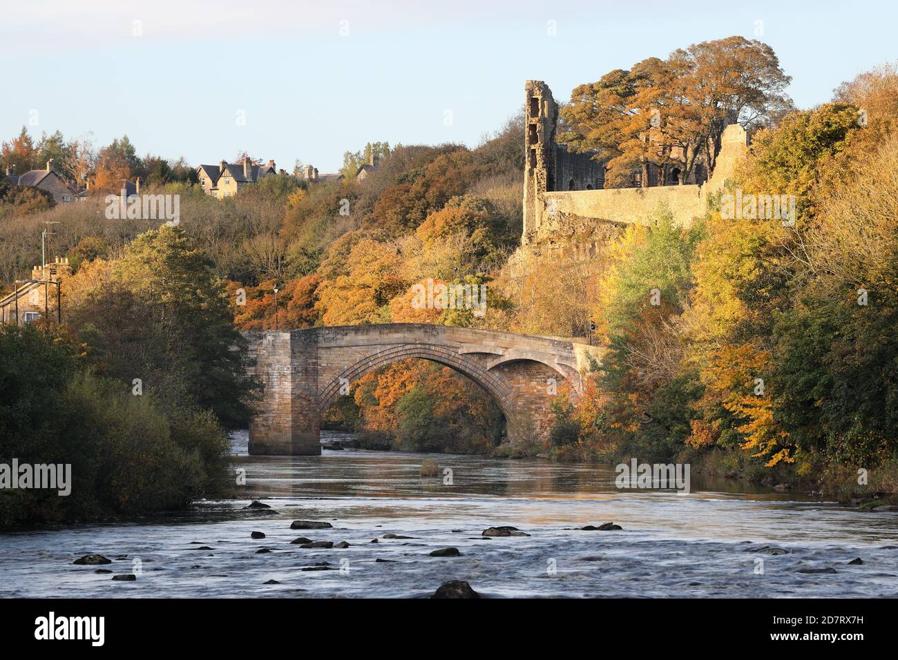 Barnard castle bridge hi-res stock photography and images - Alamy