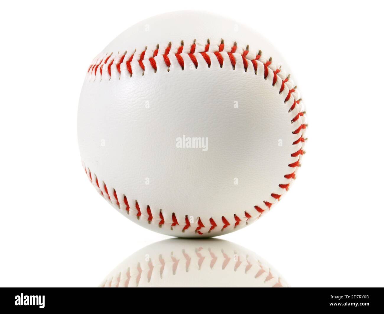 Isolated Baseball on white Background Stock Photo - Alamy