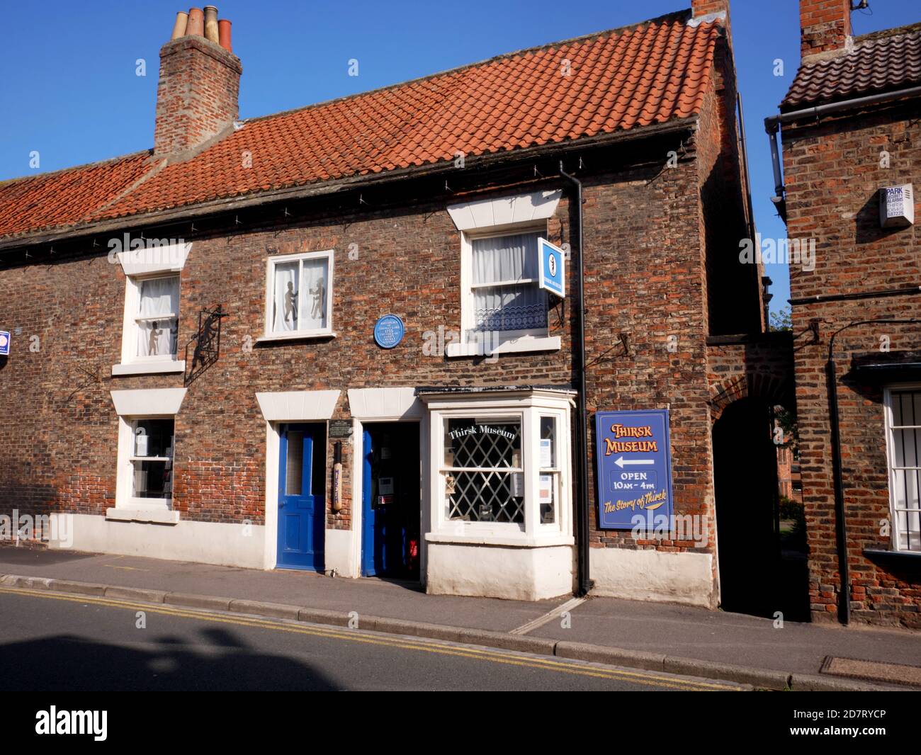 Thirsk Museum, Kirkgate, Thirsk, Yorkshire Stock Photo - Alamy