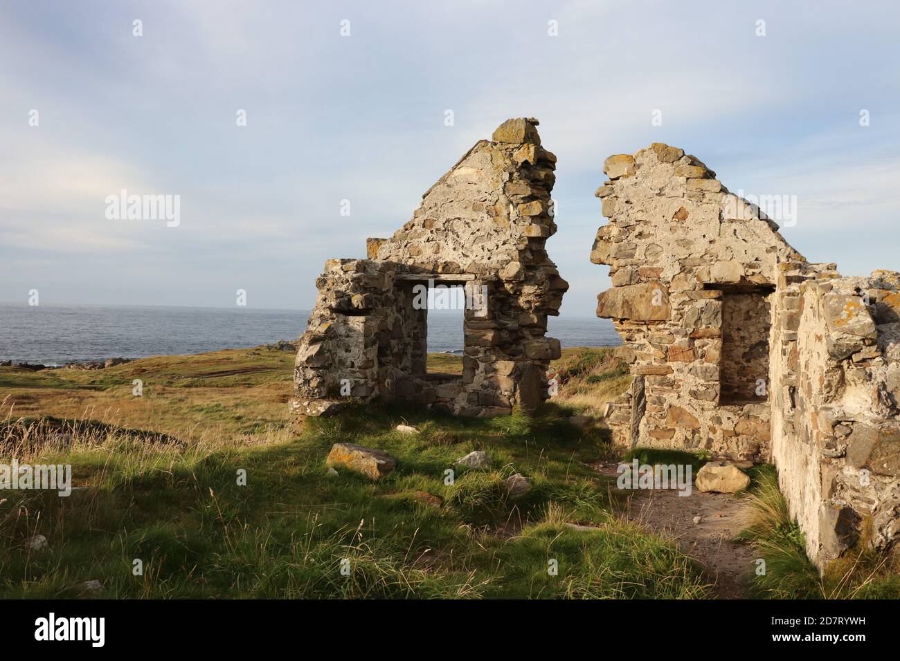 Old ruin on hill Stock Photo - Alamy