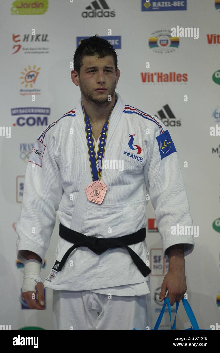 Judo european championship montpellier france french hi-res stock ...