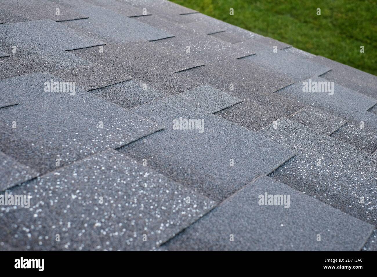 Green asphalt roof shingles texture hi-res stock photography and images ...