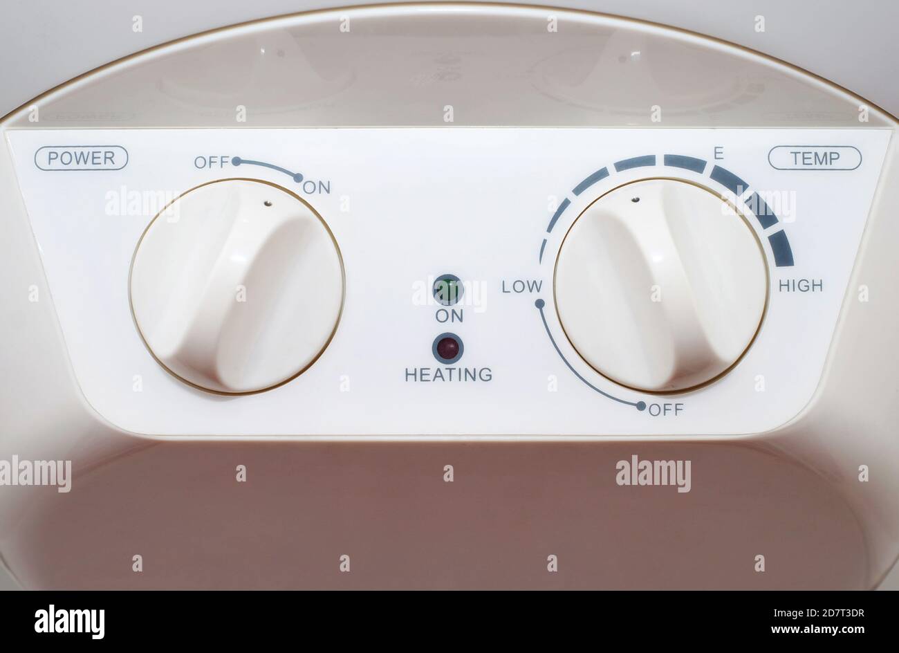 Control Panel of home electric water heater (boiler Stock Photo - Alamy