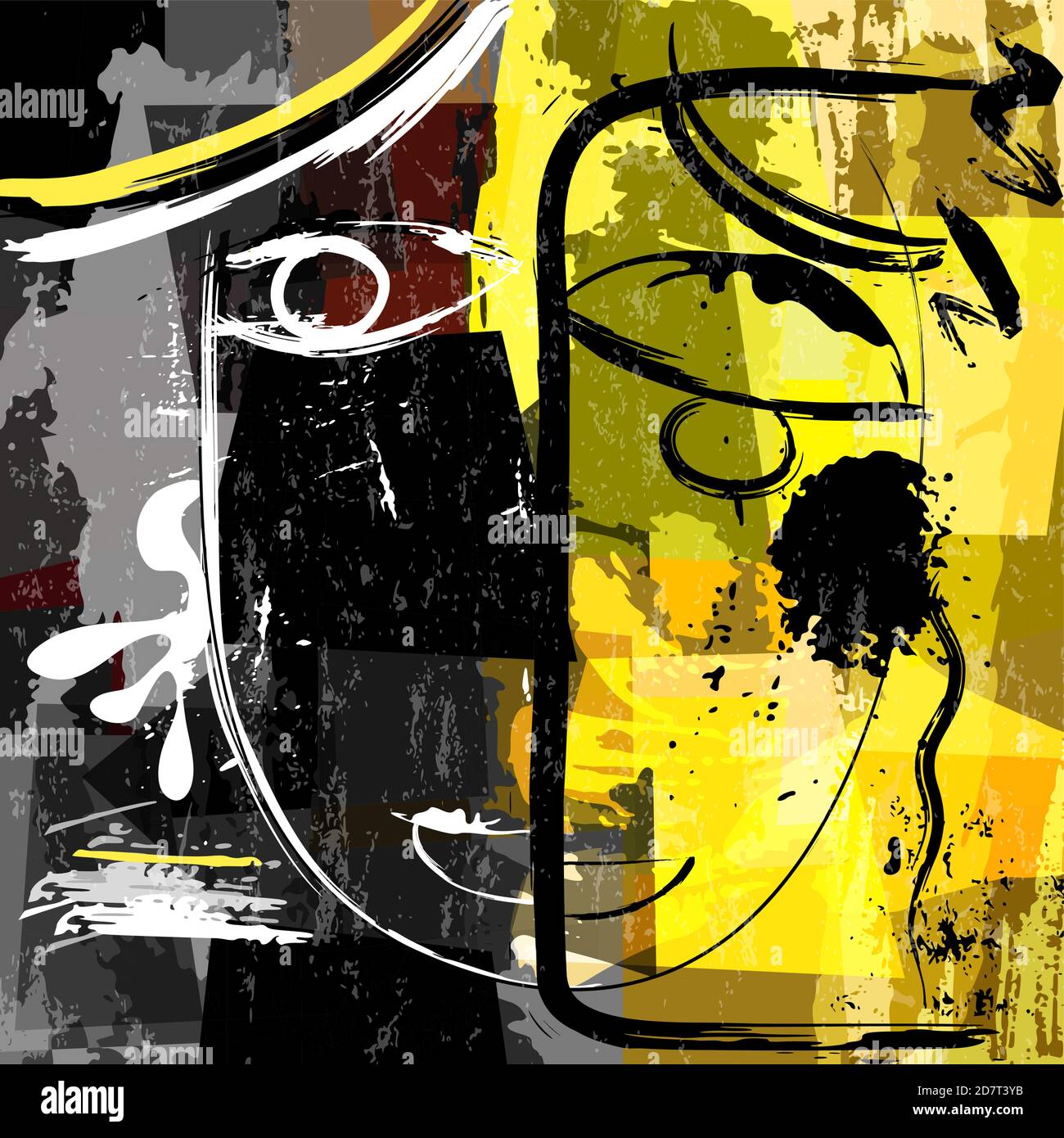 Street art artwork graffiti Stock Vector Images - Alamy