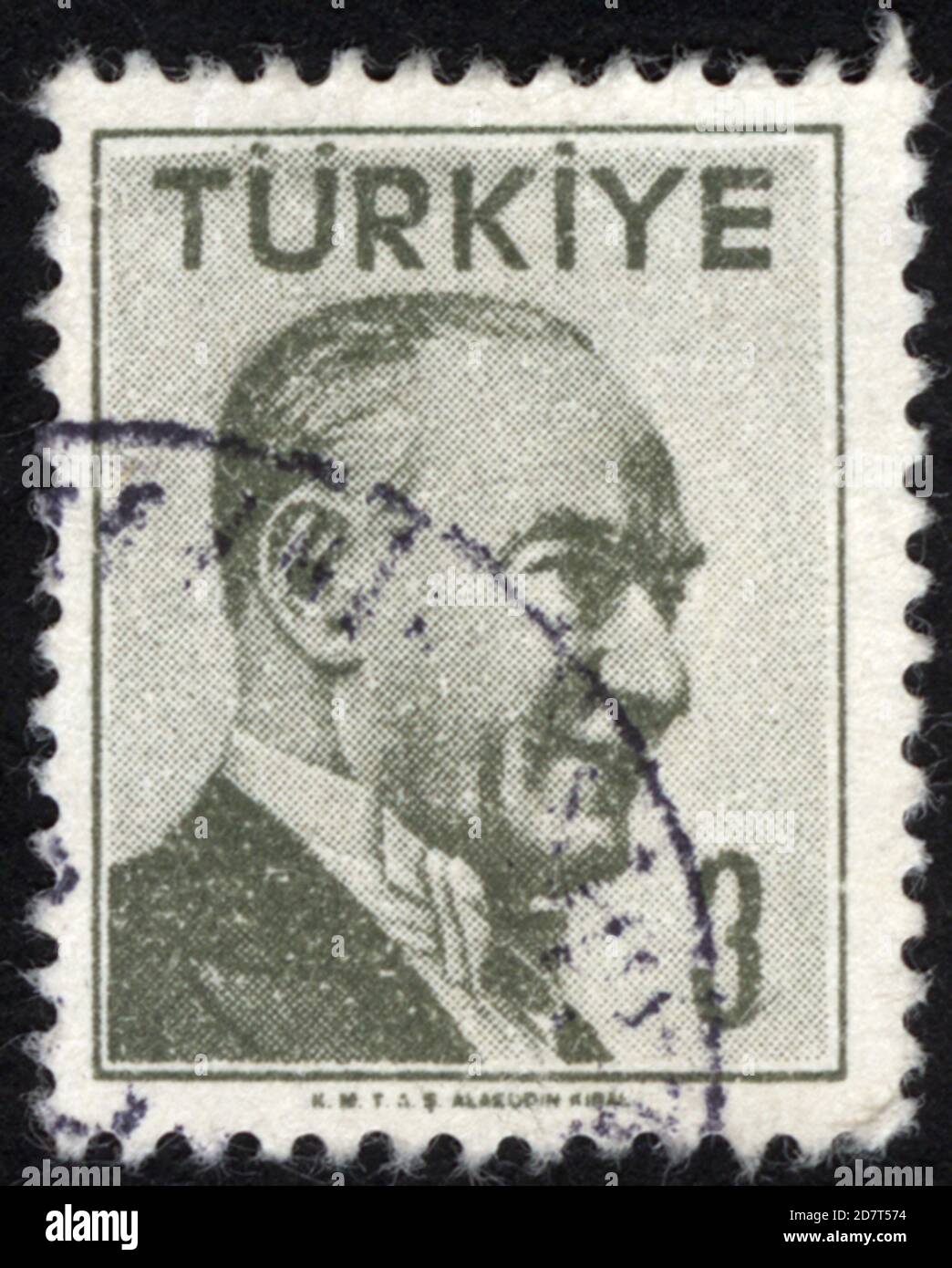 Republic of Turkey. Republic of Turkey postage stamp. Republic of ...