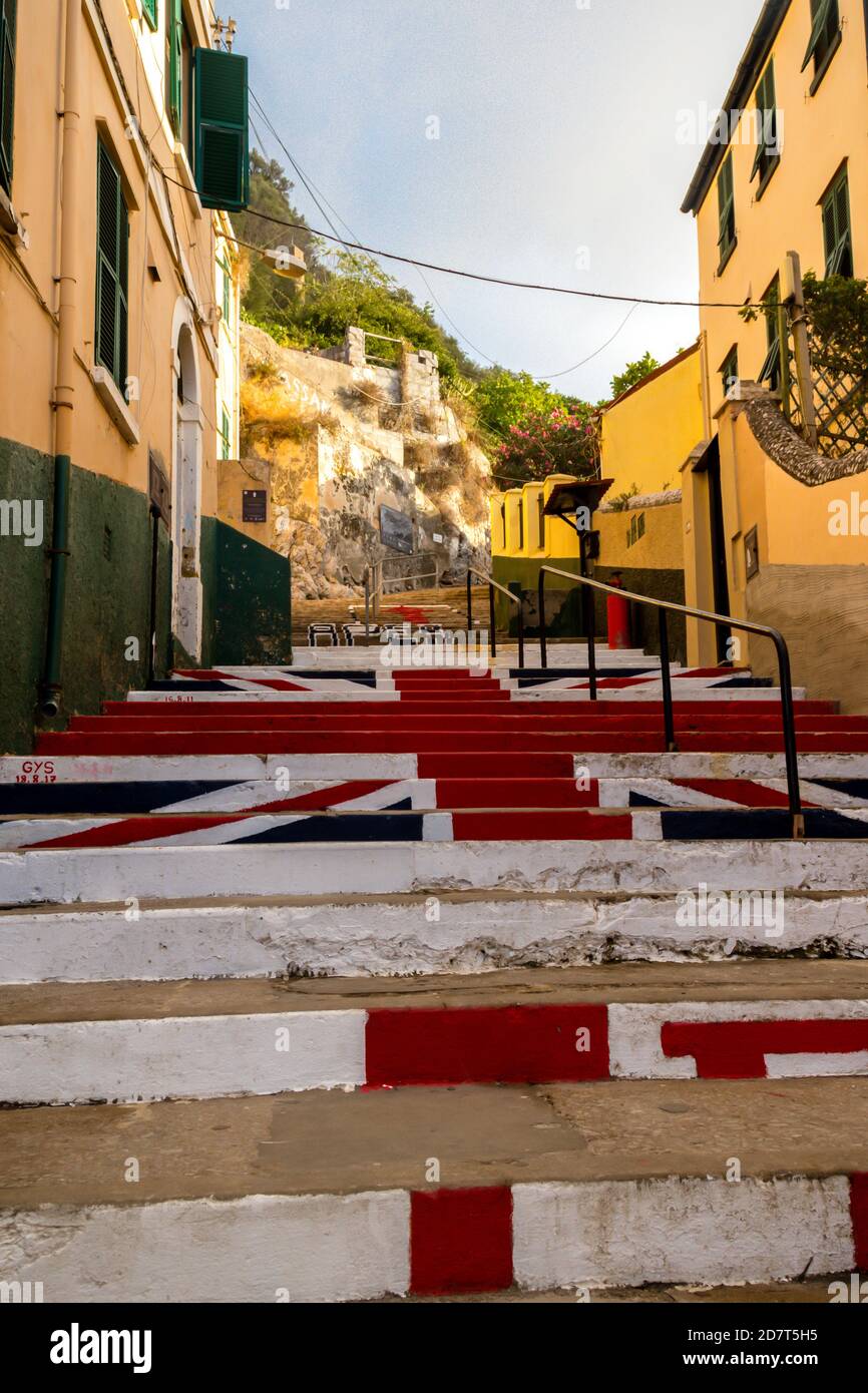 Gibraltar steps hi-res stock photography and images - Alamy