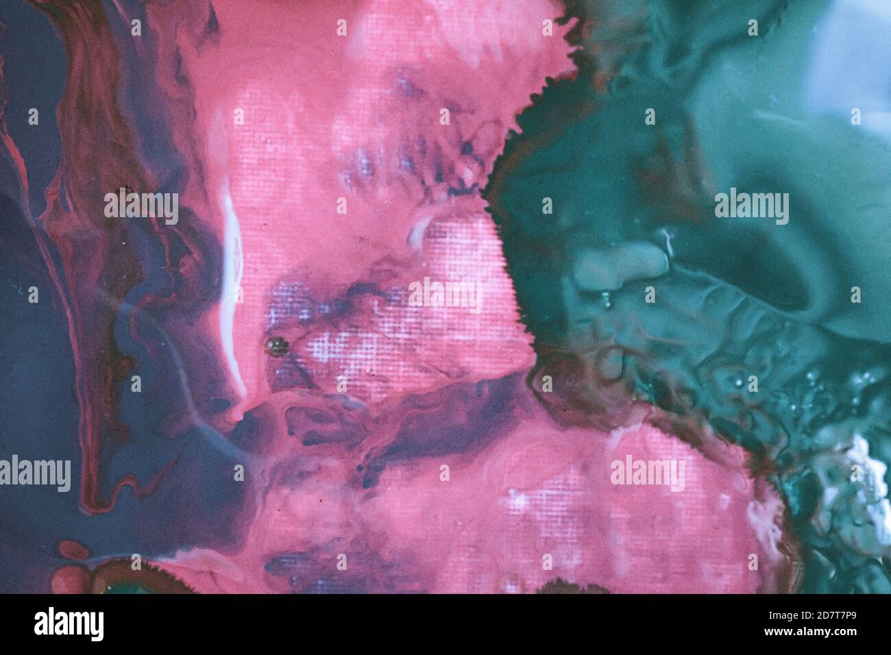 Art of acrylic movement slow motion Stock Photo - Alamy