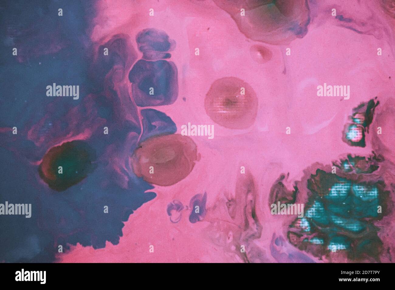 Art of acrylic movement slow motion Stock Photo - Alamy