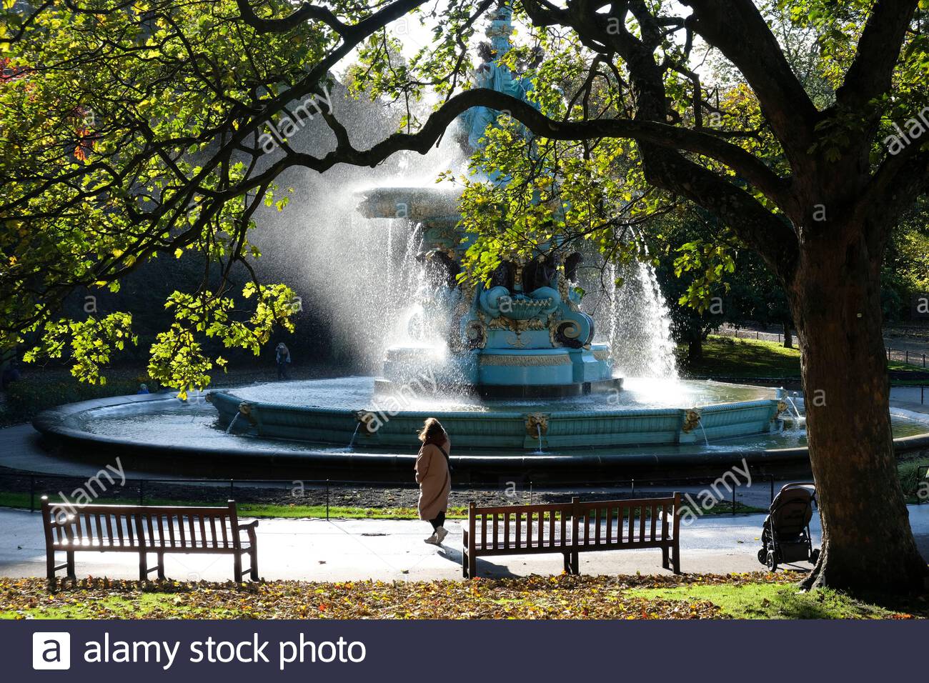 Creating water feature hi-res stock photography and images - Alamy