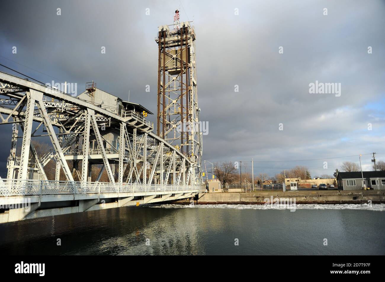 Clarence Street Bridge, Port Colborne Stock Photo - Alamy