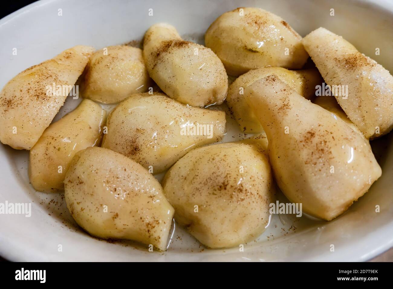 Halves tasty cooked sweet hi-res stock photography and images - Alamy