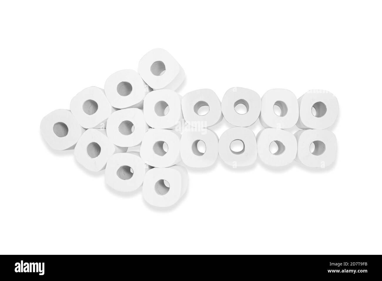 Toilet roll supermarket Black and White Stock Photos & Images - Alamy