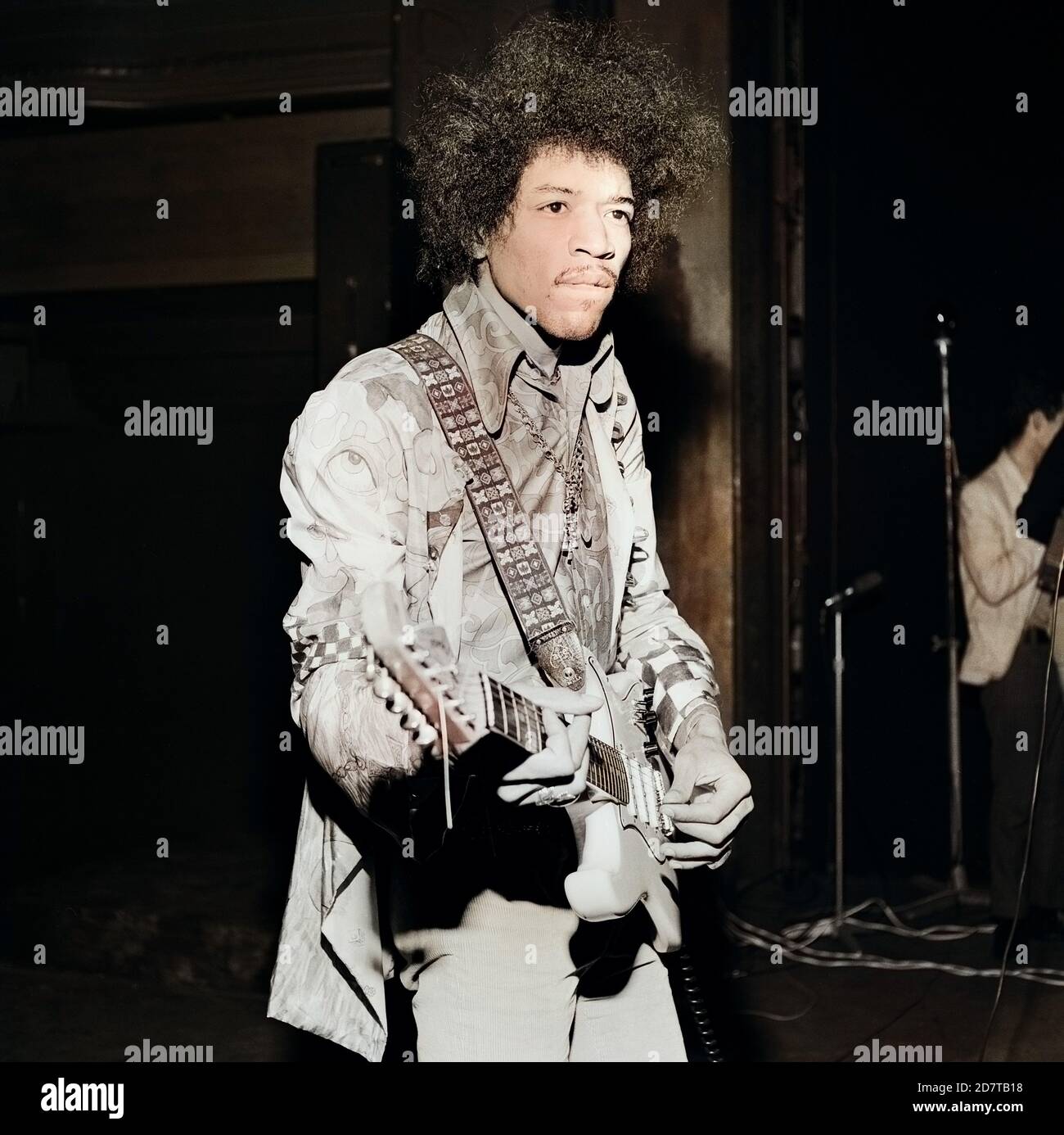 1960s jimi hendrix guitar and the london hi-res stock photography and ...