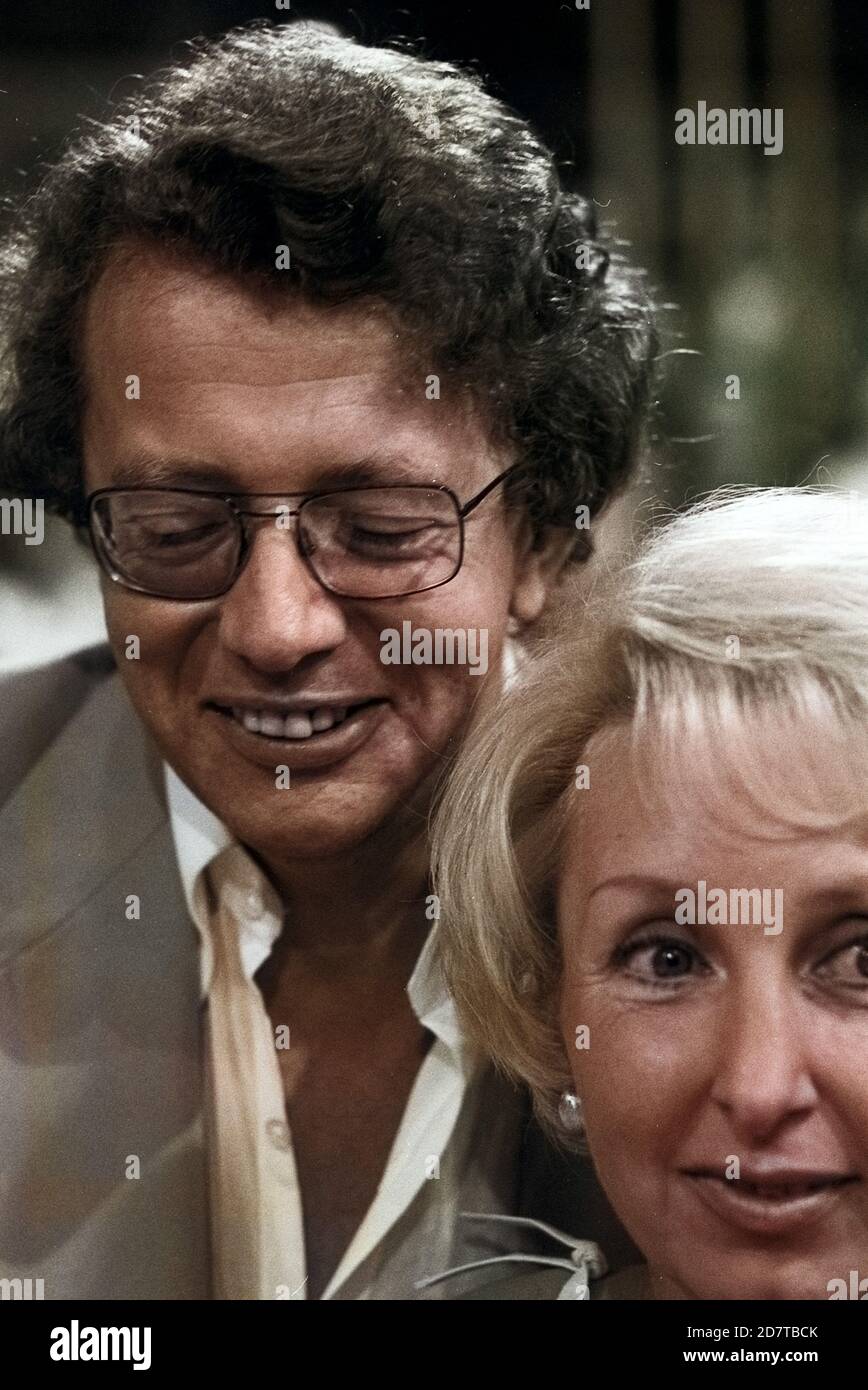 Dieter Thomas Heck, deutscher Moderator und Entertainer, mit ...