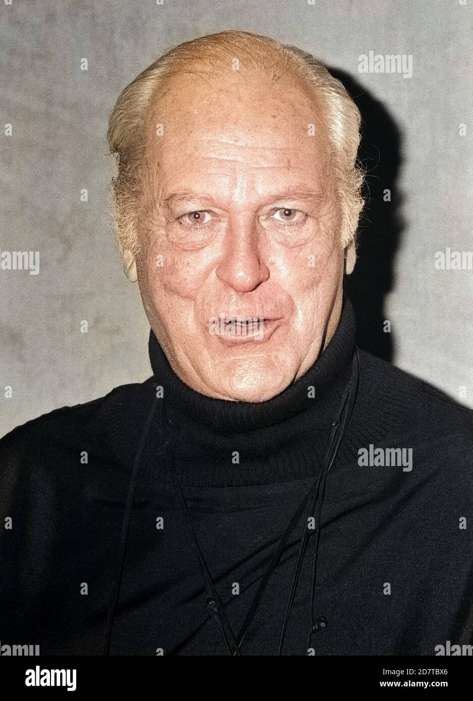 Curd Jürgens, deutsch österreichischer Bühnen- und Filmschauspieler, in ...