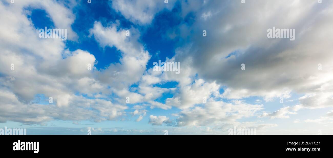 Colorful cloudy sky at sunset. Gradient color. Sky texture, abstract ...