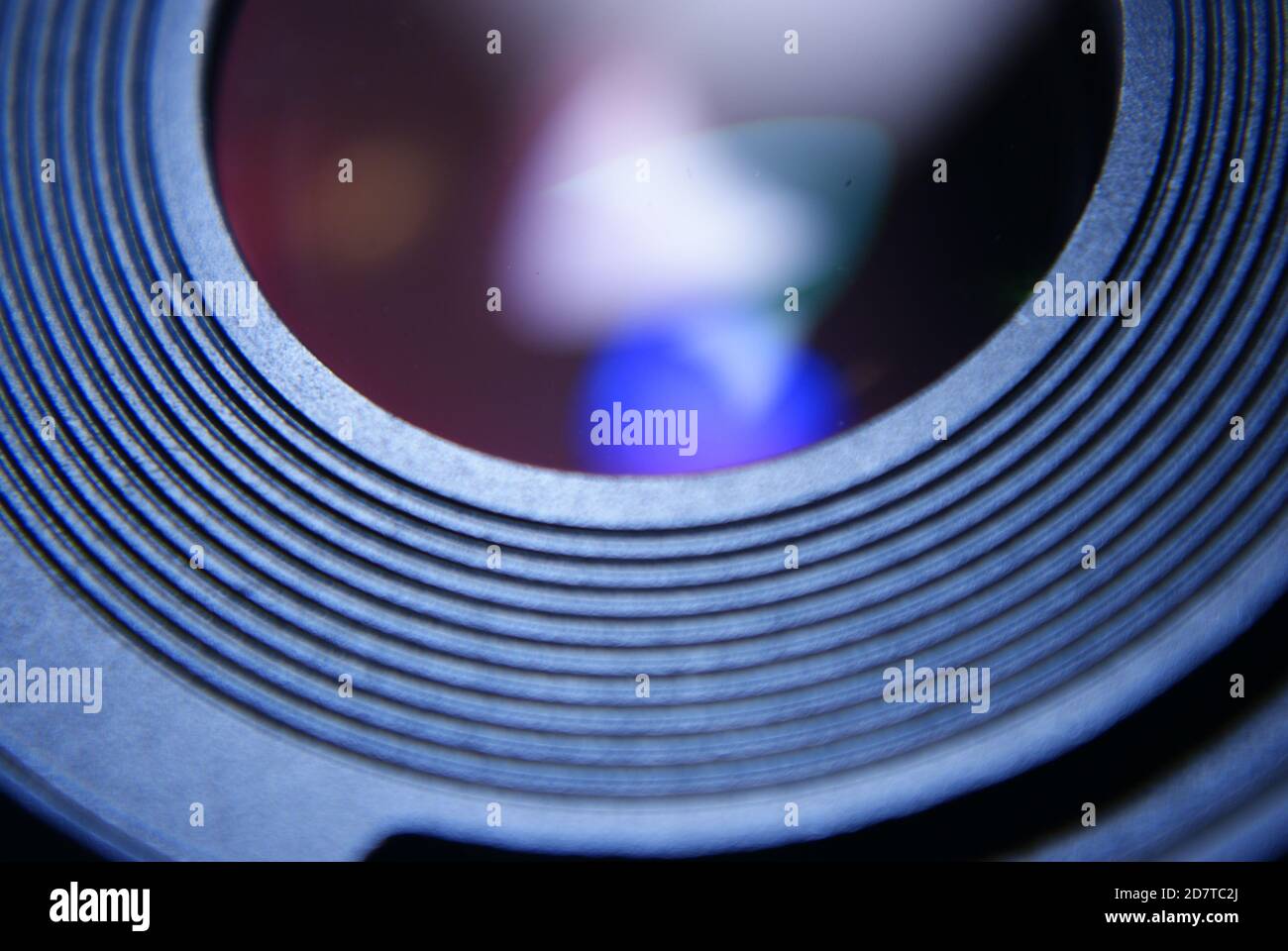 Abstract texture of a camera lens Stock Photo - Alamy