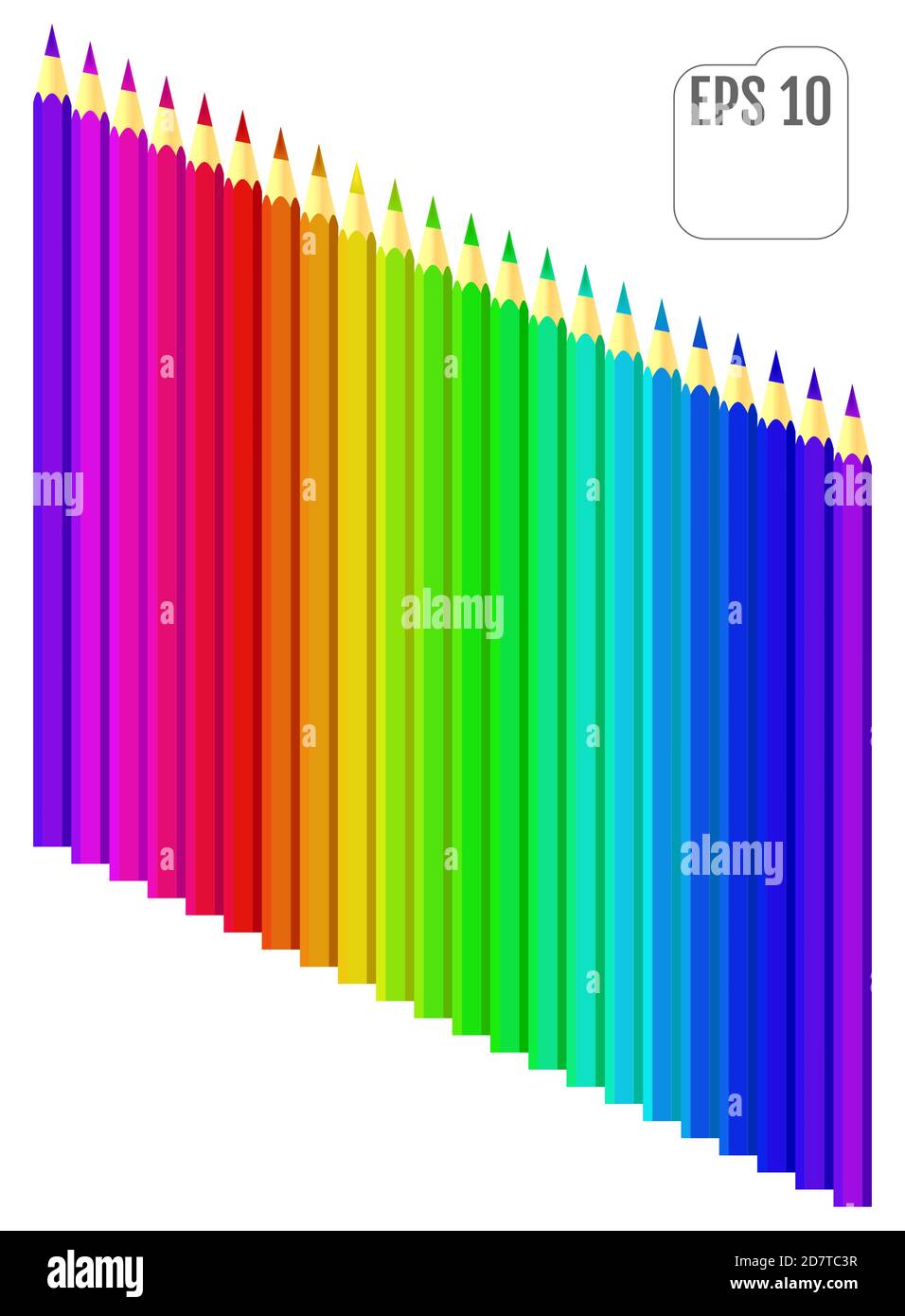 Pencil colour Stock Vector Images - Alamy