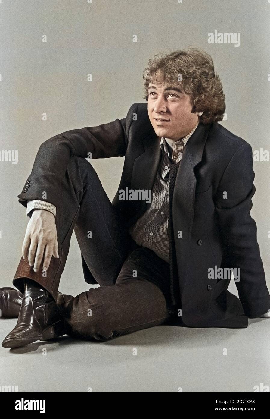 Rene Martin, deutscher Schlagersänger, bei einem Fotoshooting in ...