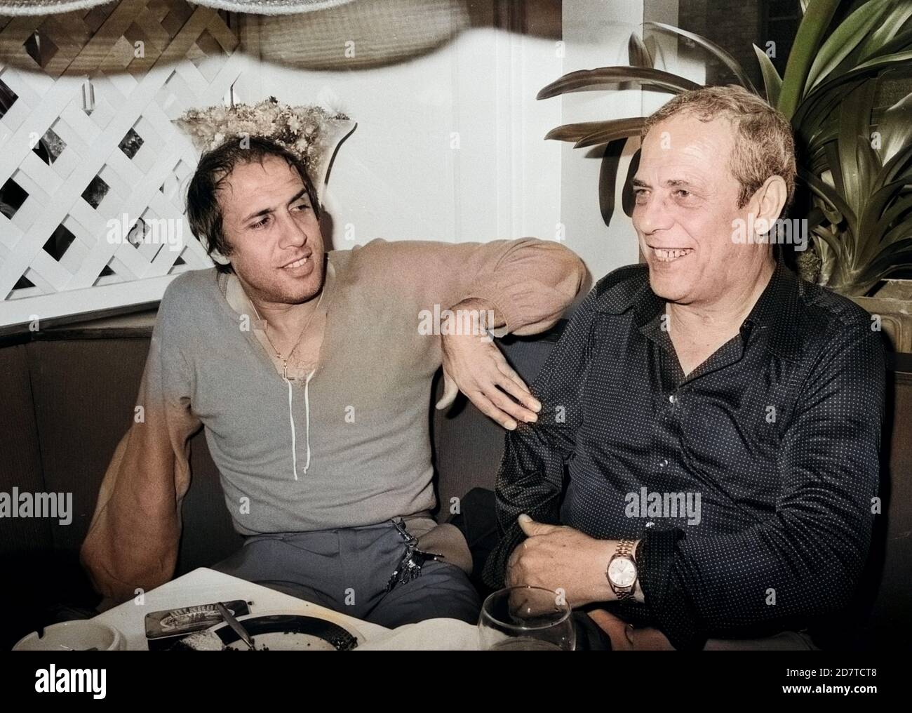 Adriano Celentano, italienischer Sänger und Schauspieler, in einem ...