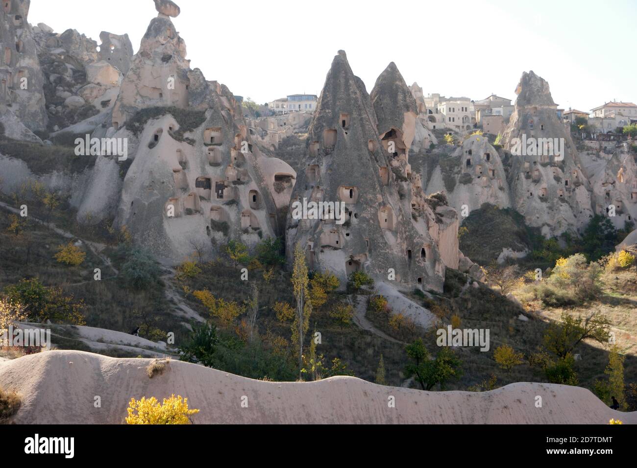 Cave houses at Cappadocia, Turkey Stock Photo - Alamy